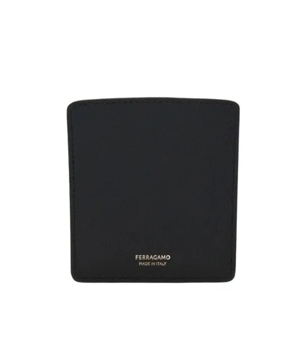 FERRAGAMO Micro Gancini Business Card Holder