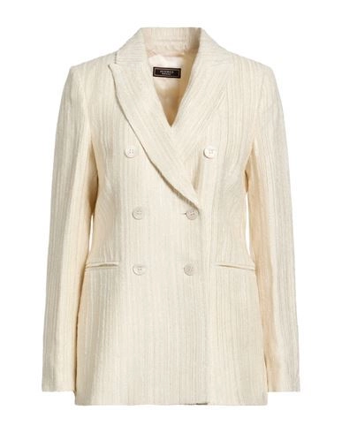 Peserico Blazer Ivory Size Viscose