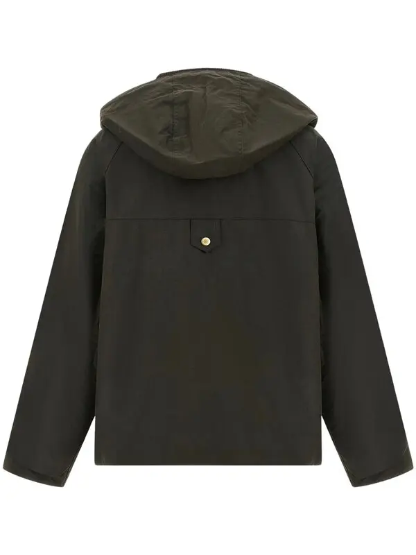 Barbour Carville Hooded Jacket - Green