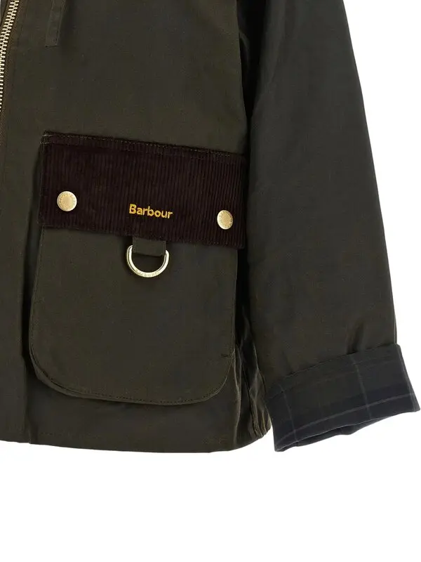 Barbour Carville Hooded Jacket - Green