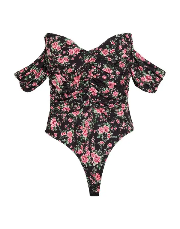 VICOLO Bodysuit Size Polyester, Elastic Fibres