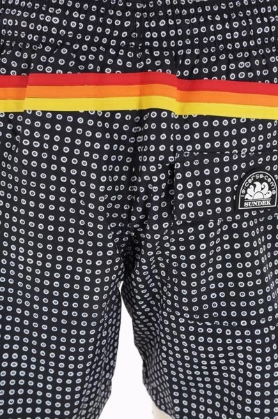 Sundek Graphic-print Recycled Polyester Swim Shorts