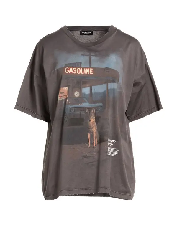 DONDUP Cotton Graphic T-shirt