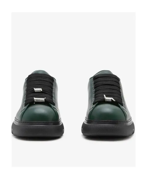 Burberry Round-toe Lace-up Sneakers