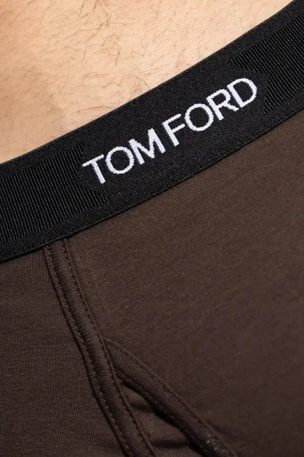 TOM FORD Logo Waistband Stretched Boxers
