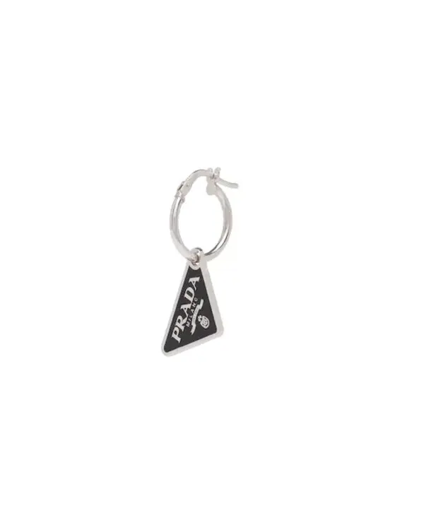Prada Symbole Pendant Earring
