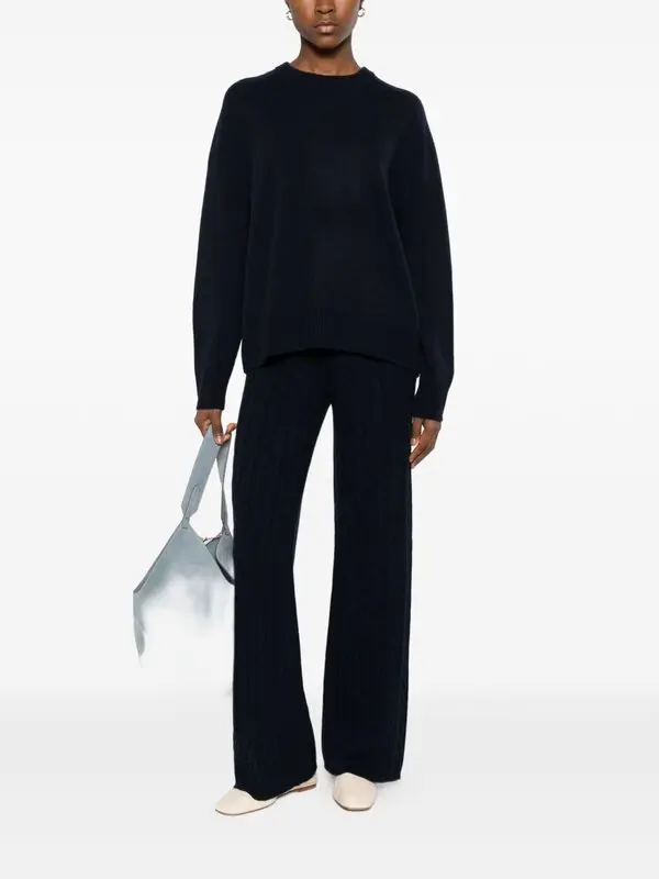 Soft Goat Wool Crewneck Jumper