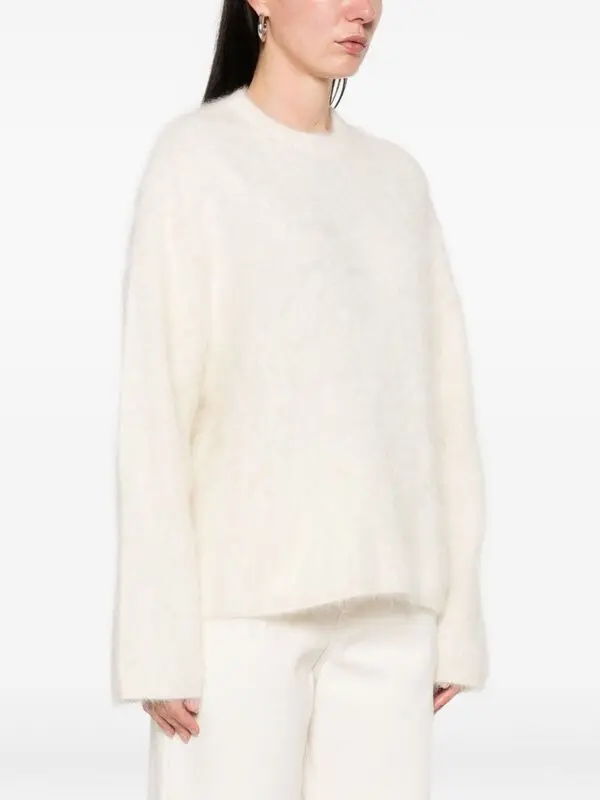 Soft Goat Wool Crewneck Jumper