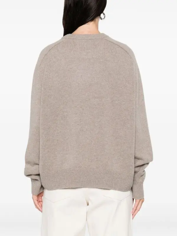 Soft Goat Wool Crewneck Jumper