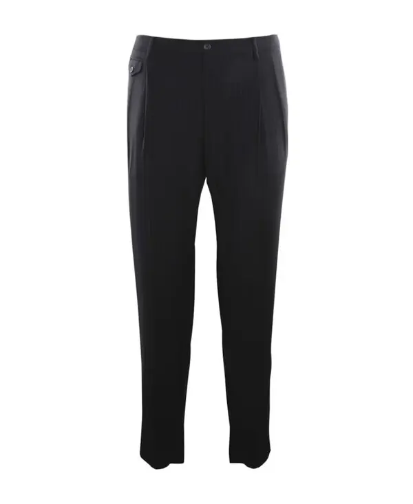 Dolce & Gabbana Dolce Gabbana Mid Rise Pinstripe Tailored Trousers