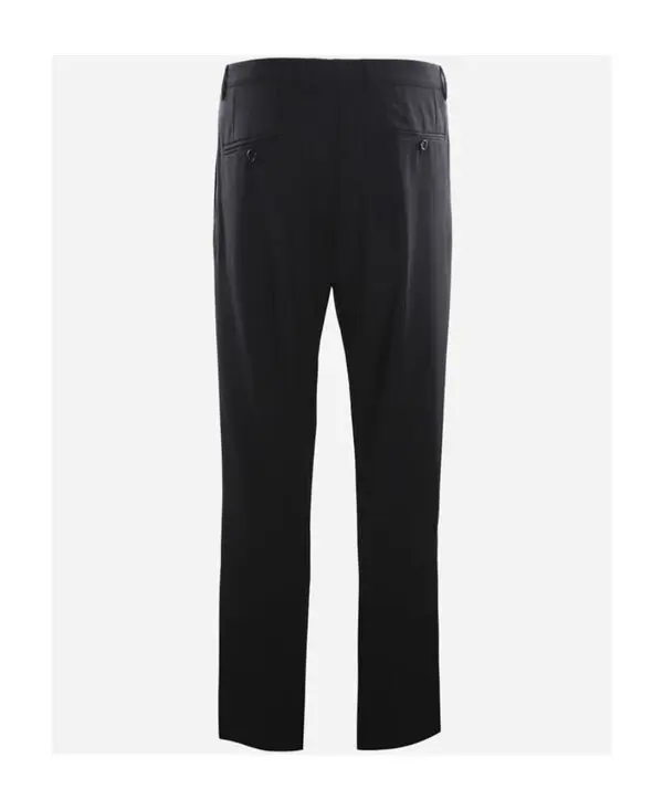 Dolce & Gabbana Dolce Gabbana Mid Rise Pinstripe Tailored Trousers