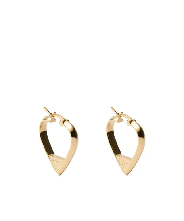 Prada Metal Earrings