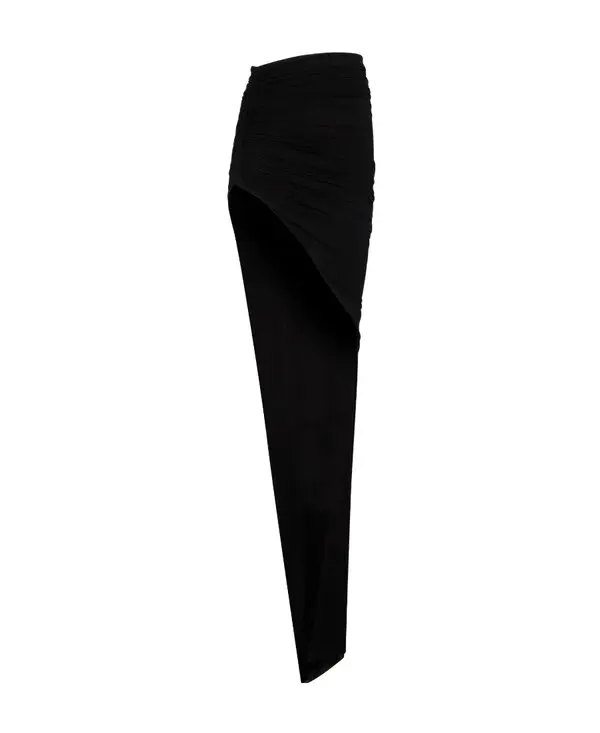 Rick Owens Asymmetric Maxi Skirt