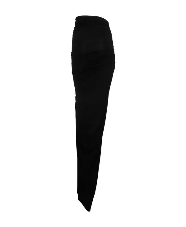 Rick Owens Asymmetric Maxi Skirt