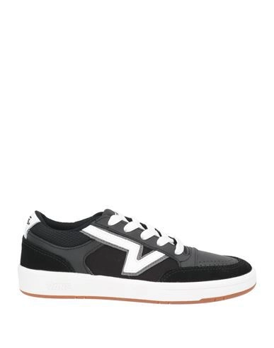 VANS Sneakers Size Leather, Textile Fibers