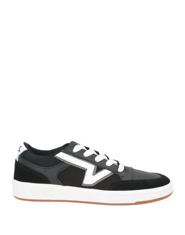 VANS Sneakers Size Leather, Textile Fibers