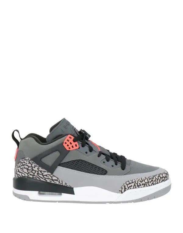 JORDAN Sneakers Size Leather, Textile Fibers