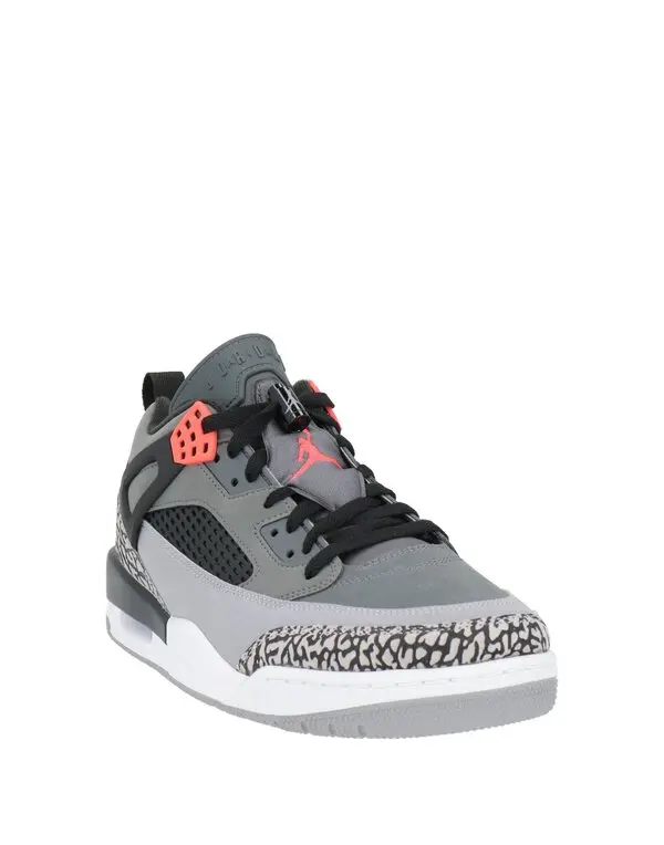 JORDAN Sneakers Size Leather, Textile Fibers