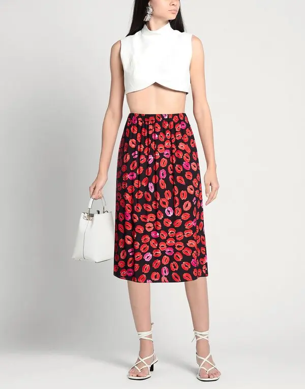Marni Midi Skirt Size Viscose, Elastane
