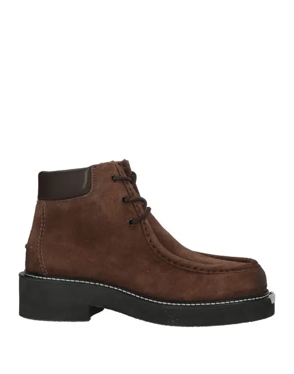 Sandro Ankle Boots Dark Size Leather