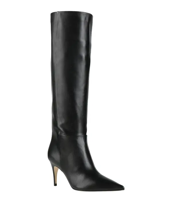 SERGIO ROSSI Leather Stiletto Boots