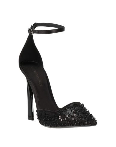 Emporio Armani Polyester, Viscose, Silk Pumps