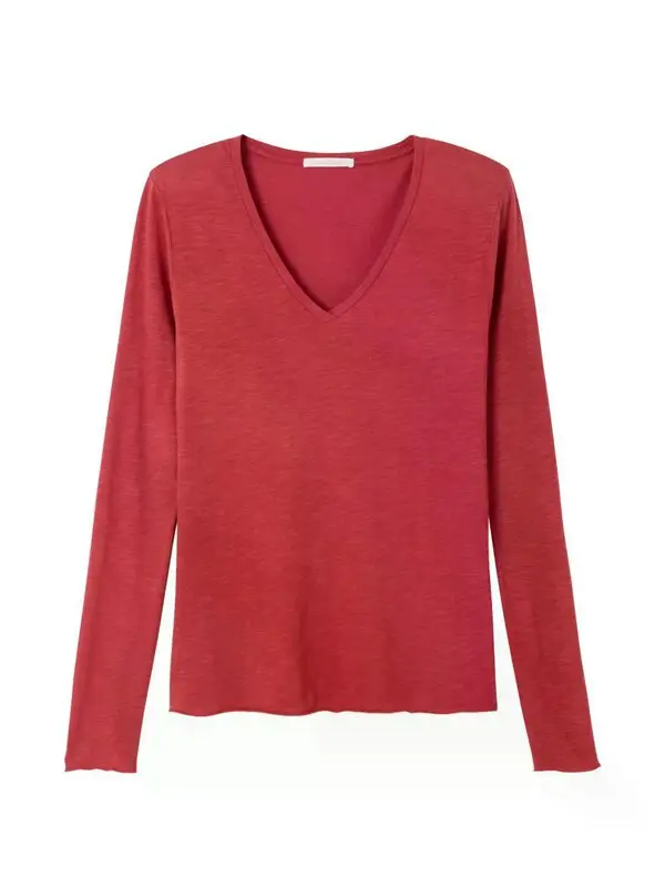 American Vintage Jacksonville Long-sleeve T-shirt - Red