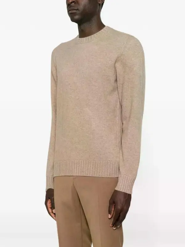 BARBA NAPOLI Ribbed-trim Sweater