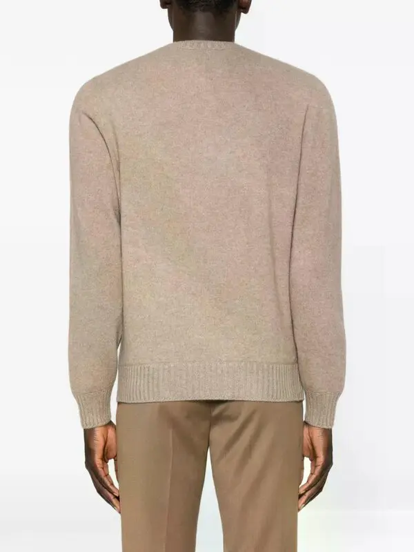 BARBA NAPOLI Ribbed-trim Sweater