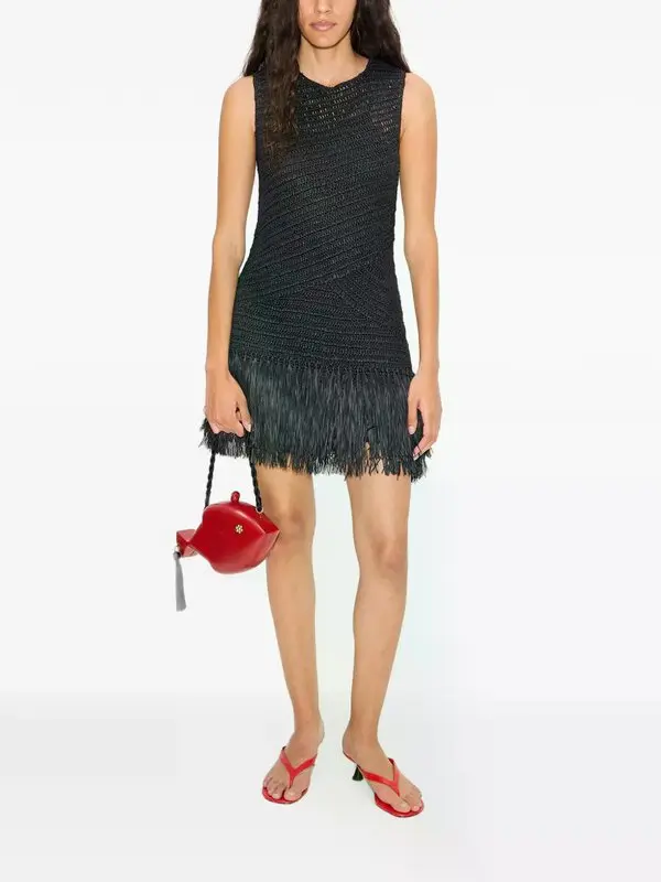 SIMONMILLER Crochet Mini Dress