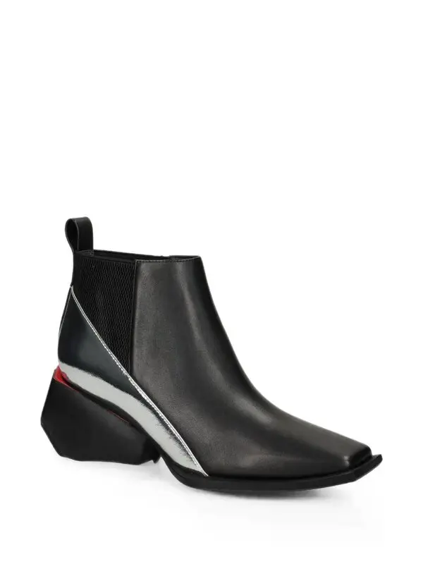 United Nude Ricky Mid Ankle Boots - Black