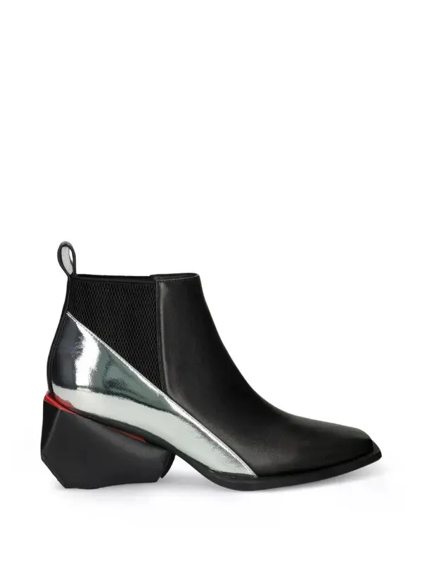 United Nude Ricky Mid Ankle Boots - Black