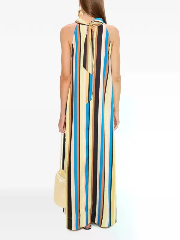 SIMONMILLER Mona Striped Maxi Dress