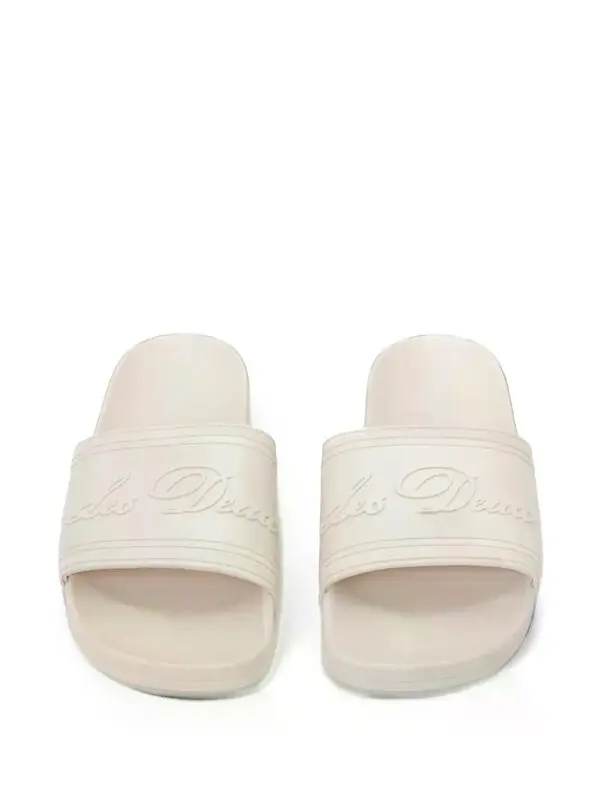 LES DEUX Wilton Logo-embossed Slides