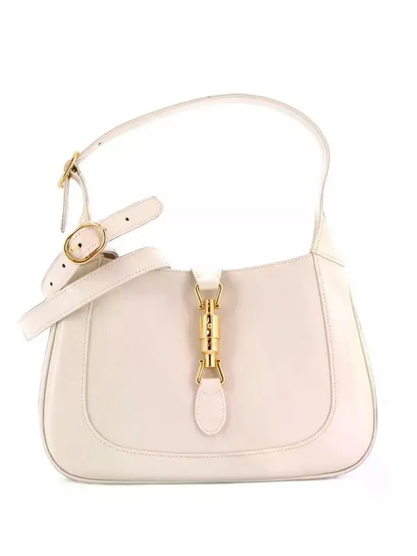 Gucci Jackie 1961 Leather Small Hobo Bag - Neutrals