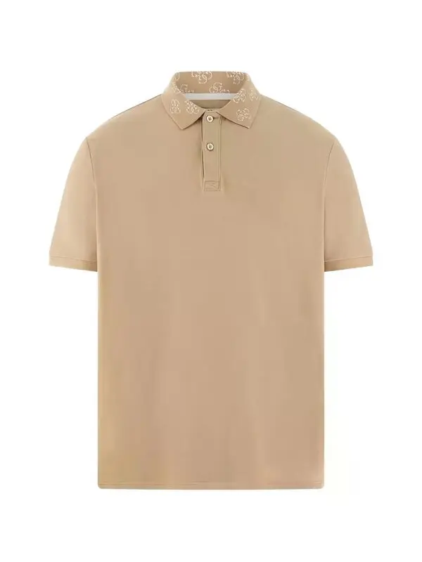 Guess Logo-collar Polo Shirt