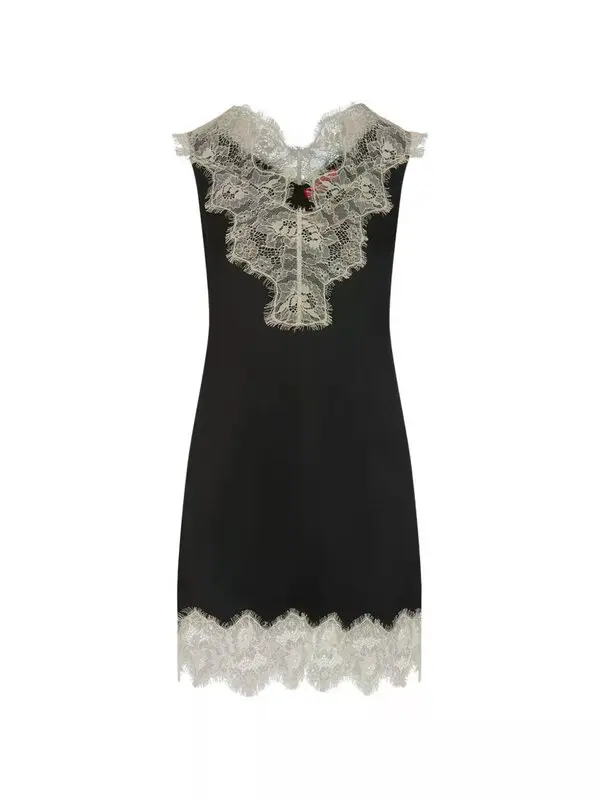 SIMONMILLER Bea Lace-trimmed Mini Dress