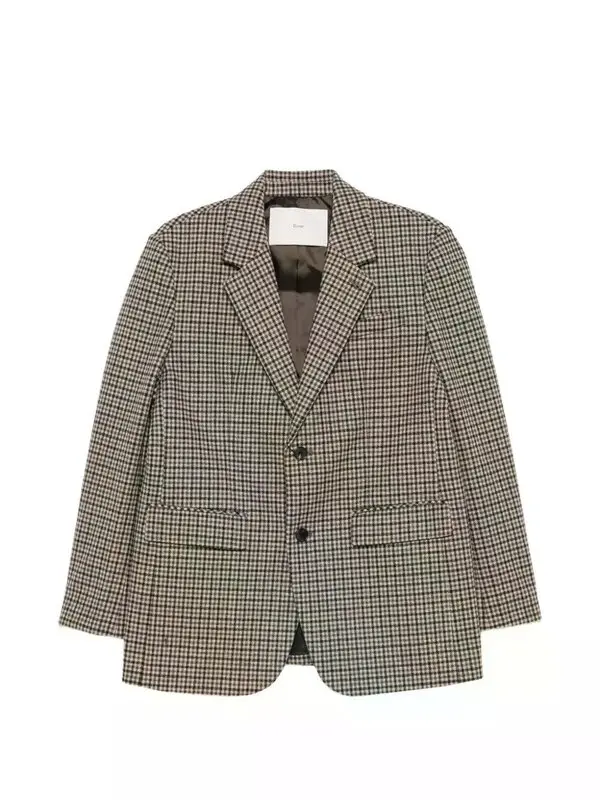 DUNST Houndstooth-pattern Blazer