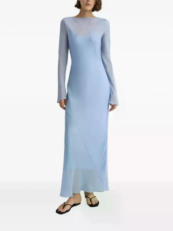 Bondi Born Bias-cut Silk Dress