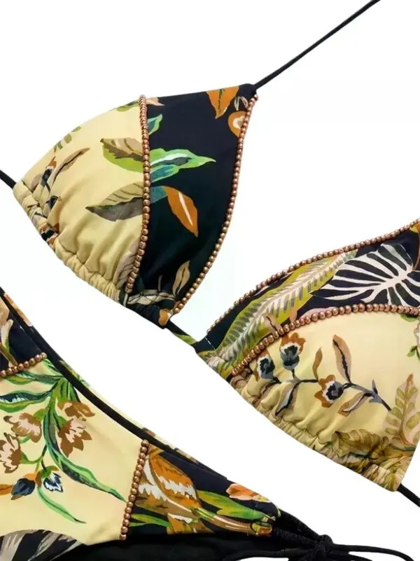 MISS BIKINI LUXE Tropical Print Bikini