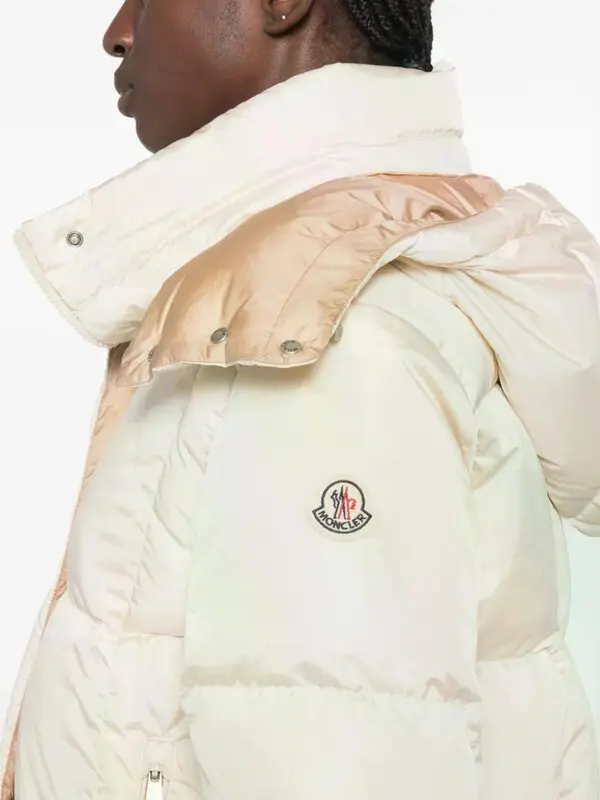 Moncler Castelnew Padded Jacket - Neutrals
