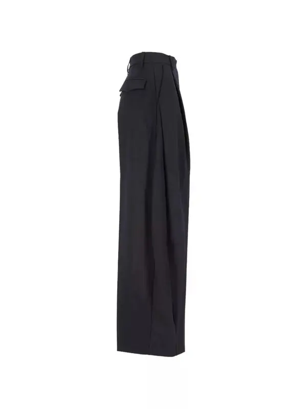THELATEST Billie Pleated Wide-leg Trousers