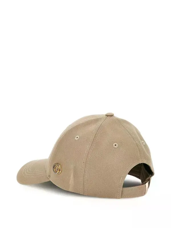 Guess Logo-plaque Gabardine Baseball Cap