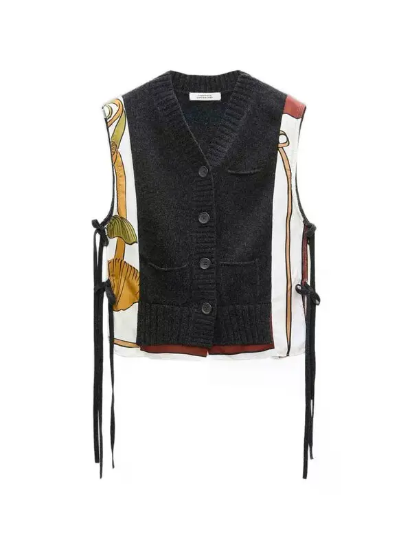 Dorothee Schumacher Printed Side-tie Vest