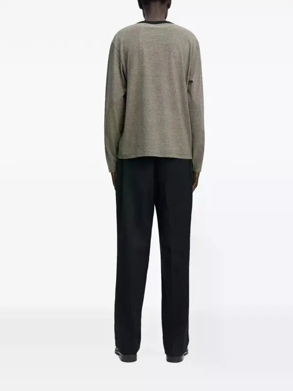 ANOTHER ASPECT Striped Long-sleeve T-shirt