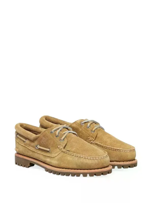Timberland Lace-up Suede Boat Shoes