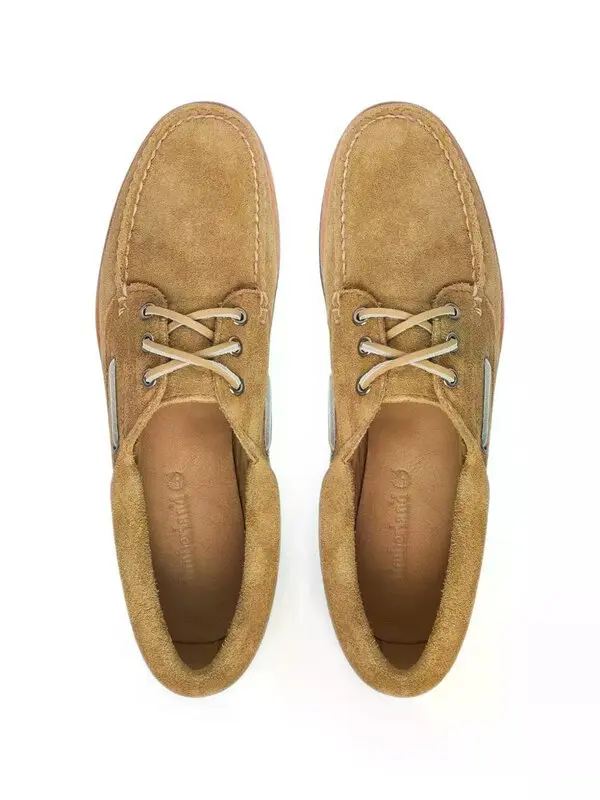 Timberland Lace-up Suede Boat Shoes