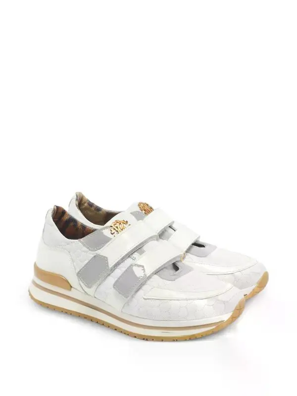 Roberto Cavalli Quilted Low-top Sneakers