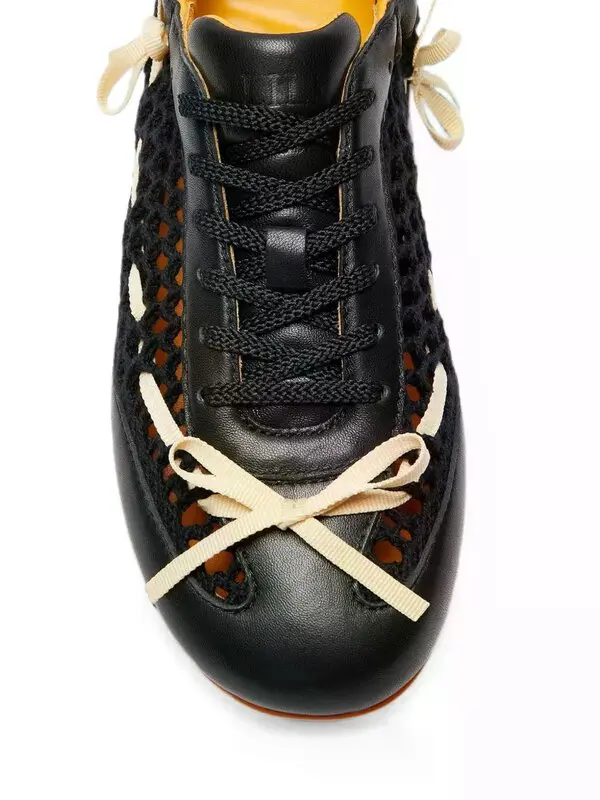 LILI CURIA Zola Bow-embellished Sneakers