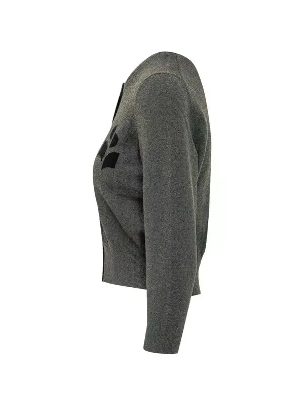 MARANT ETOILE Lona Logo-patch Cardigan